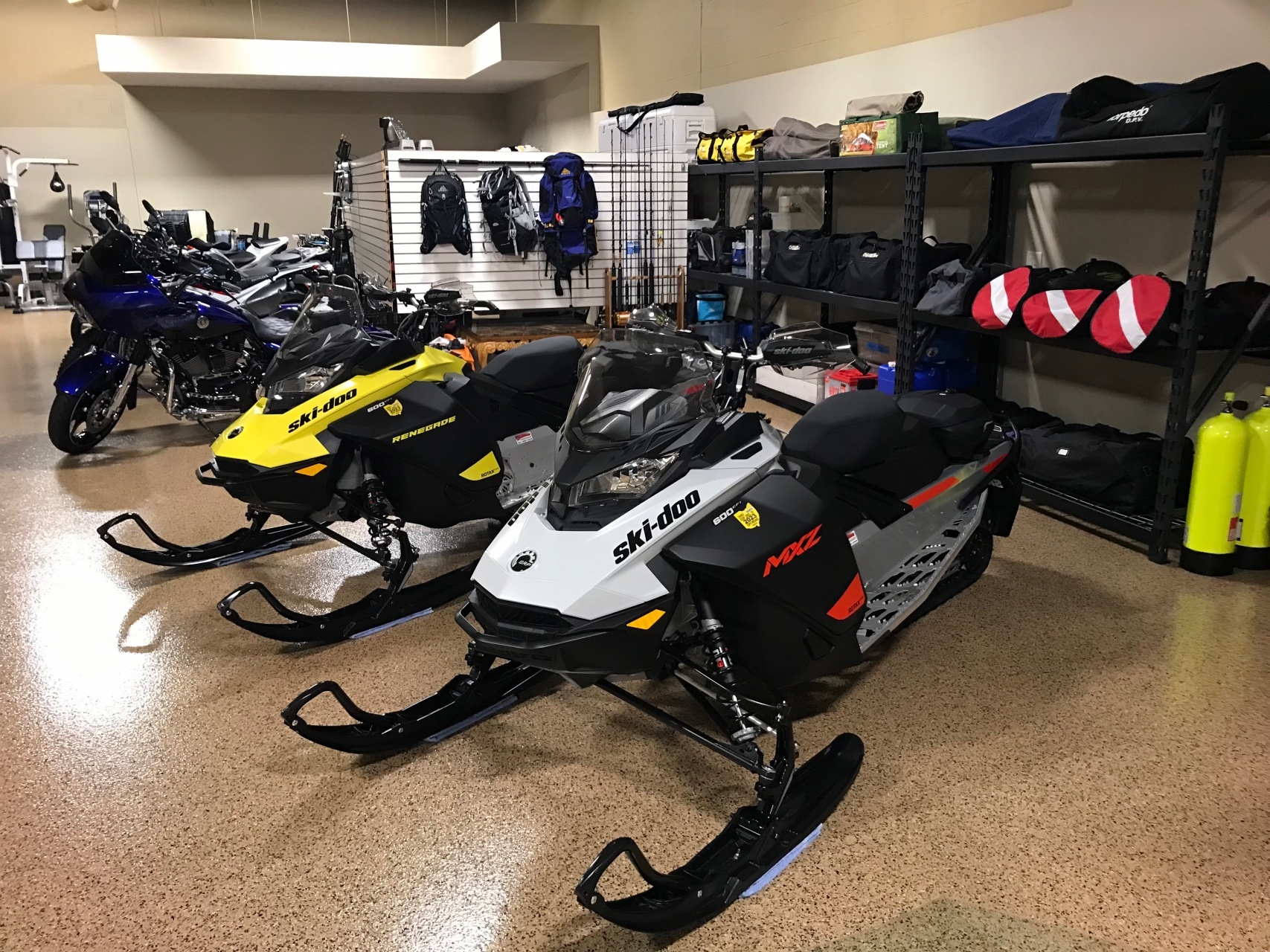 Yellow Enclosed Snowmobiles For Sale - Snowmobile Trader